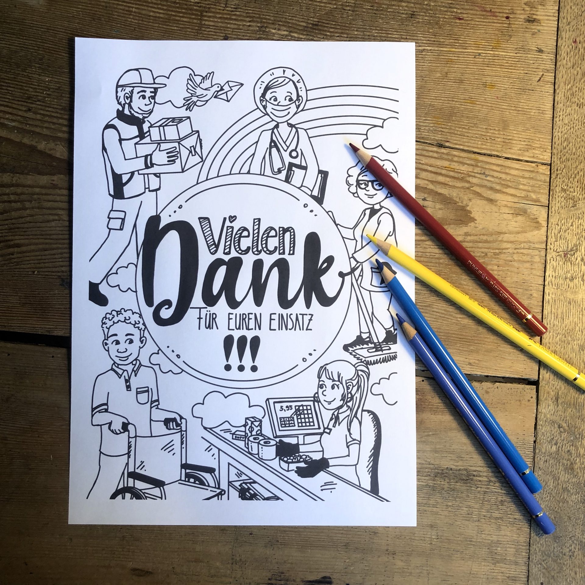 Freebies & DIY-Ideen – Claudia Huber Illustration